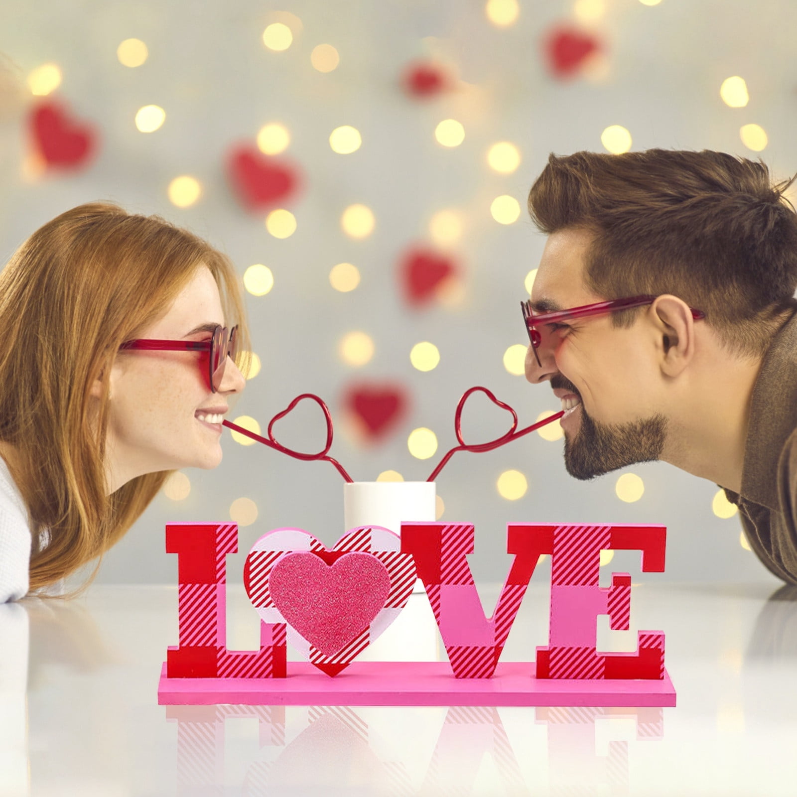 Love Letters Sign Wedding Table Decorations Valentines Day Love Signs ...