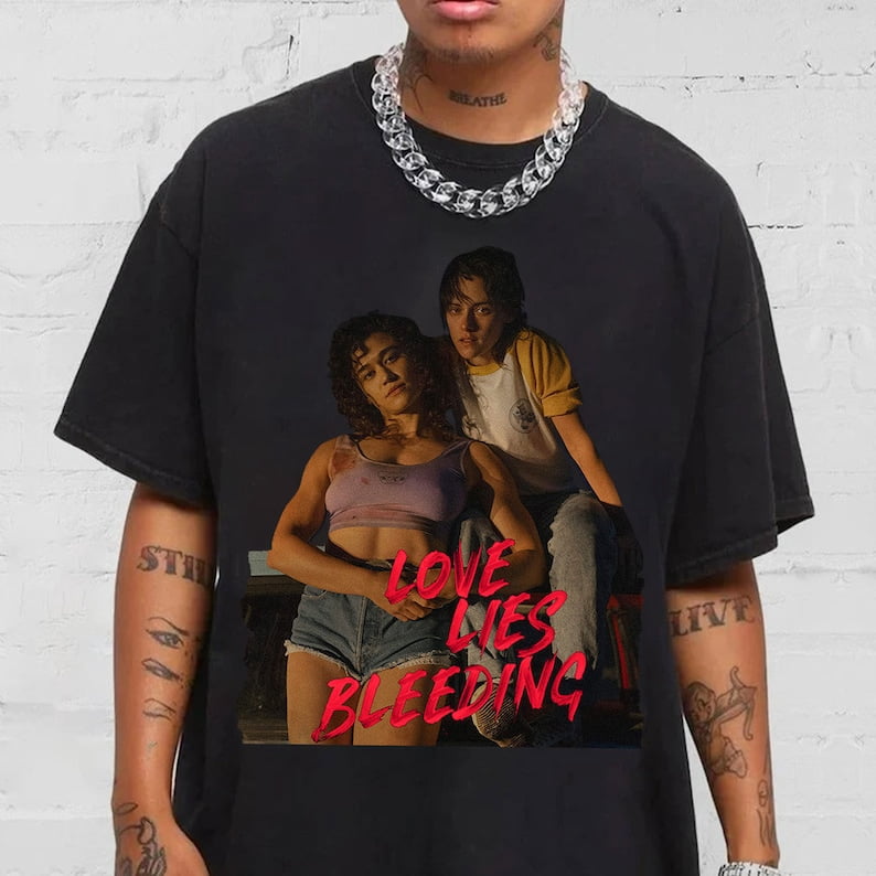 Love Lies Bleeding 2024 Movie Shirt, Kristen and Katy Shirt, Crater Gym ...