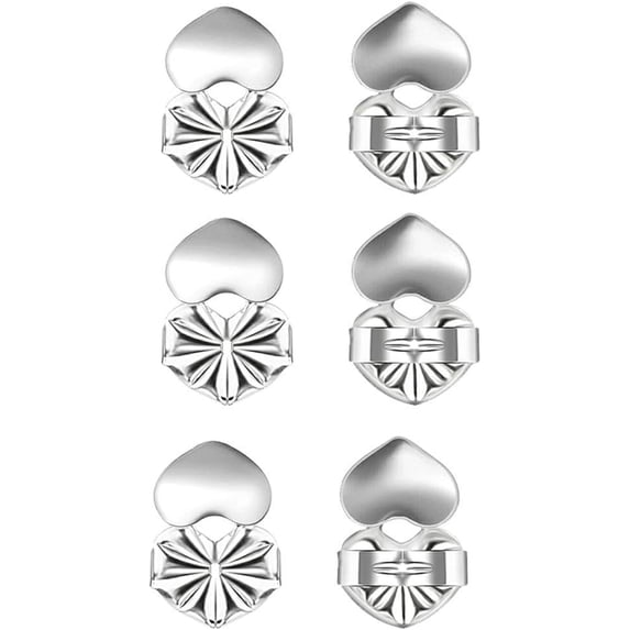 Love Lifters | 3-Pair Earring Backs for Droopy Ears | Earring Lifters ...