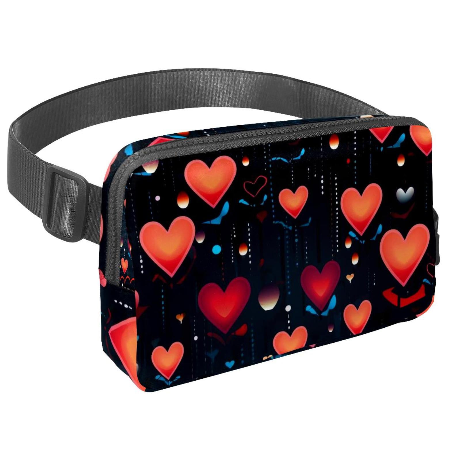 Love Lightweight Adjustable Crossbody Bag with Extension Strap - Unisex ...