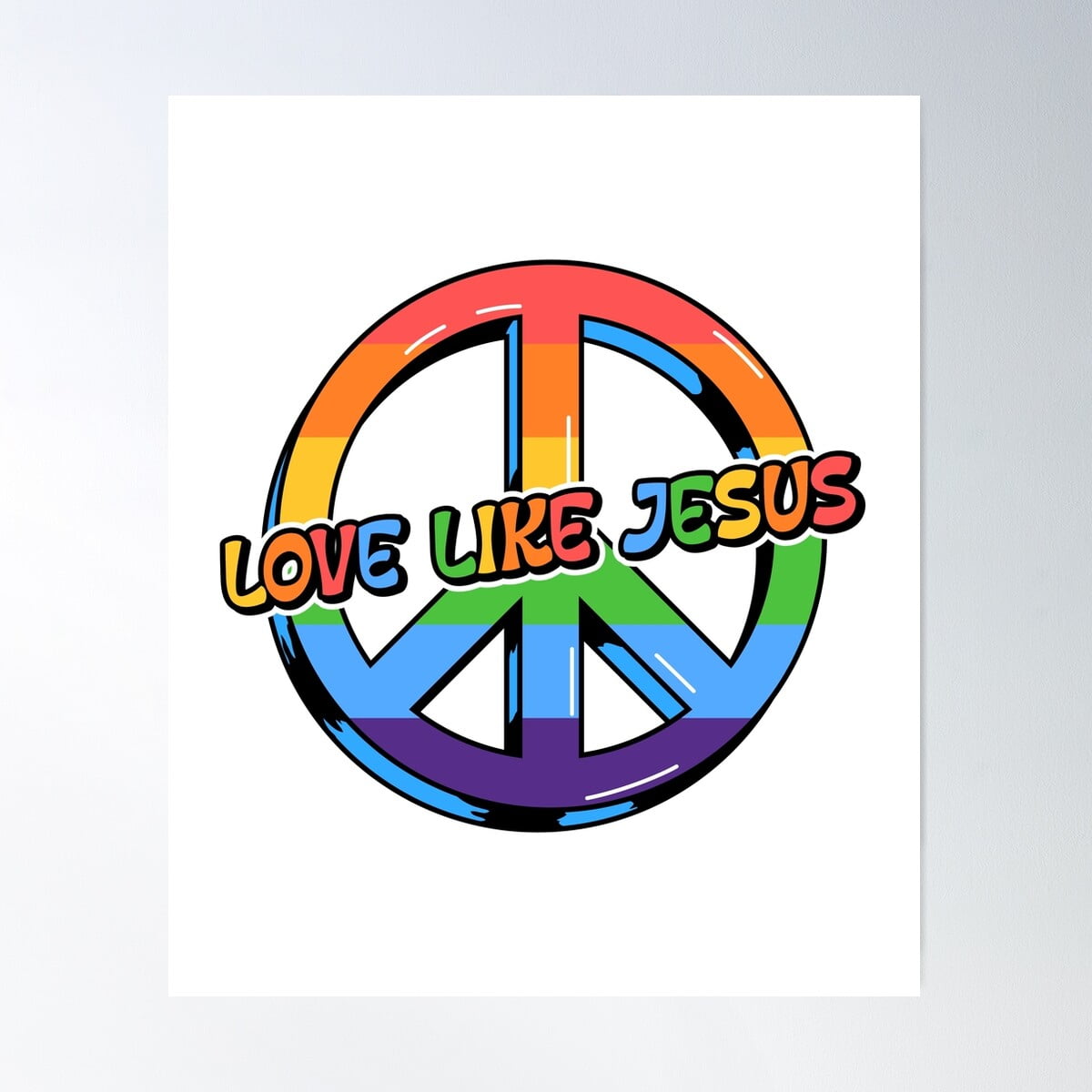 Love Like Jesus Freak Retro Groovy Jesus Movement, Jesus Revolution ...