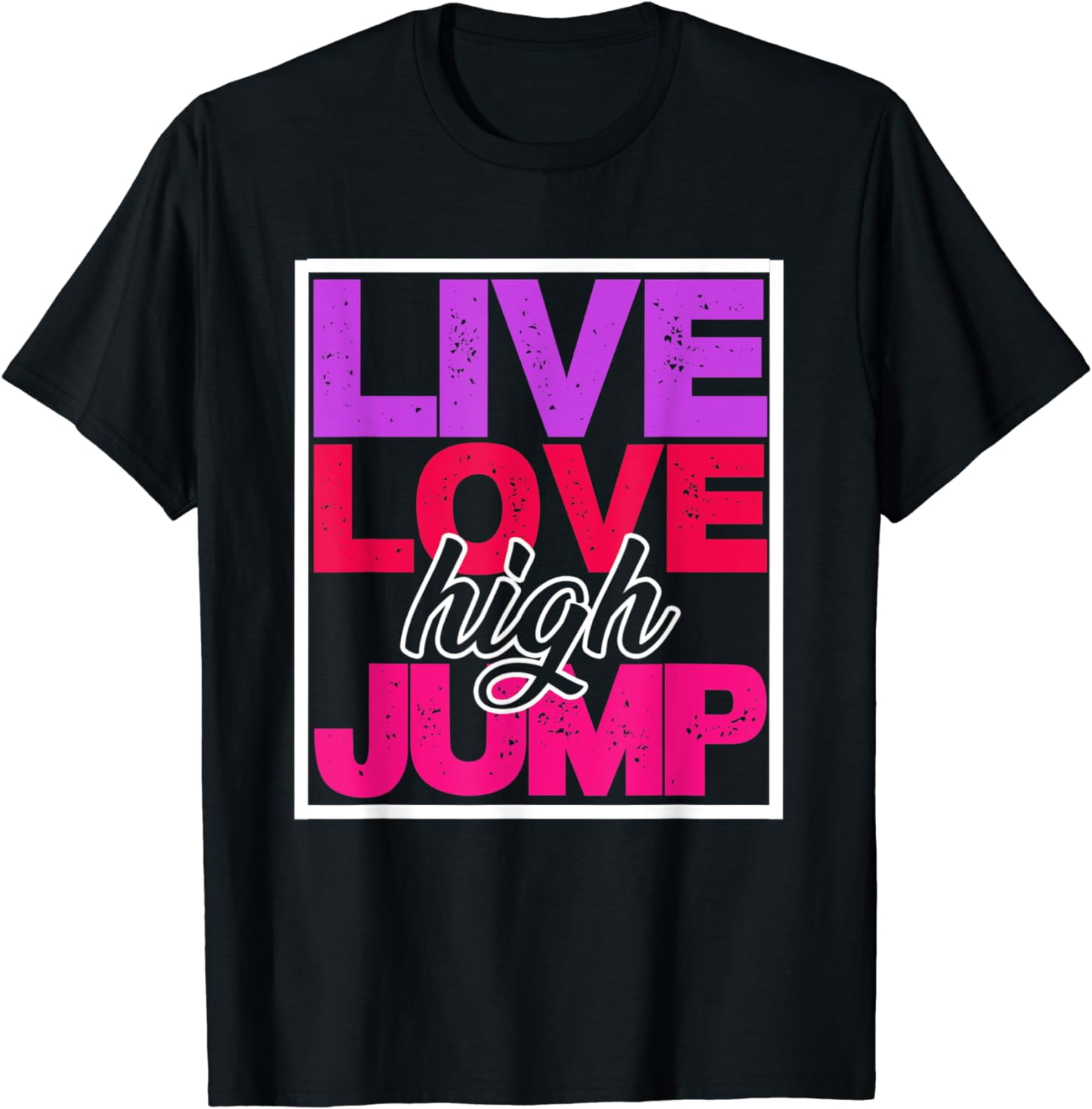Love Live High Jump | Pole Vaulting | Pole Jumping T-Shirt - Walmart.com