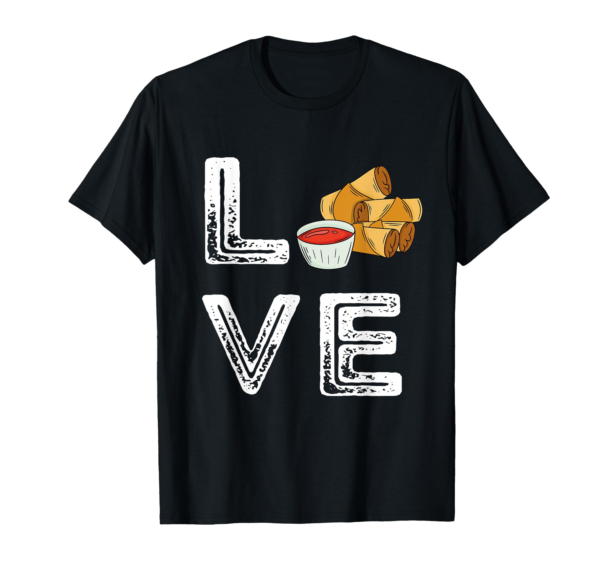 Love Lumpia Philippines Food Pinoy Spring Roll Filipino T-Shirt-S - Walmart.com