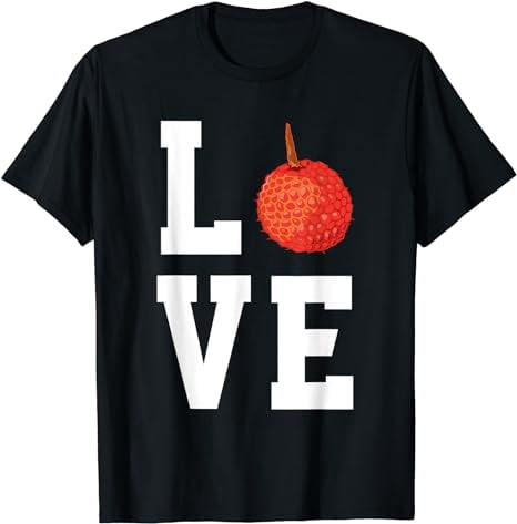Love Lychee Apparel Litchi Chinensis Fruit Lover T-Shirt - Walmart.com