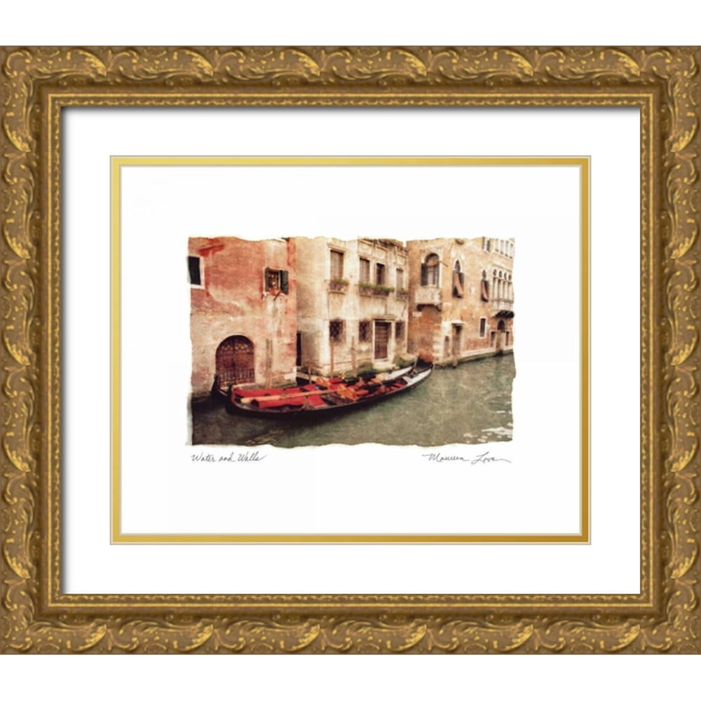 Love, Maureen 24x20 Gold Ornate Wood Framed with Double Matting Museum ...