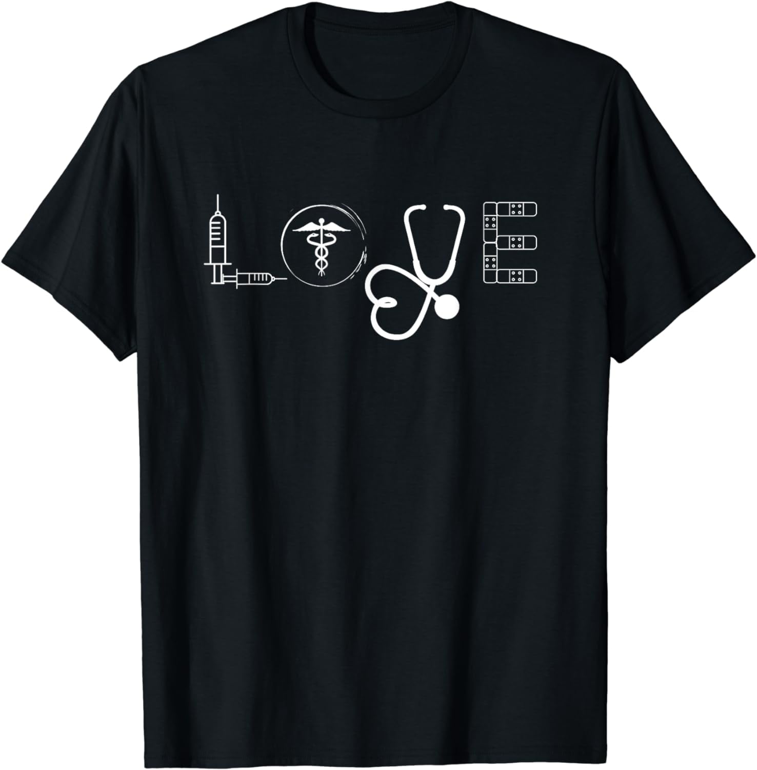 Love Nurse , Cute Funny Graphic , Casual for doctors T-Shirt - Walmart.com