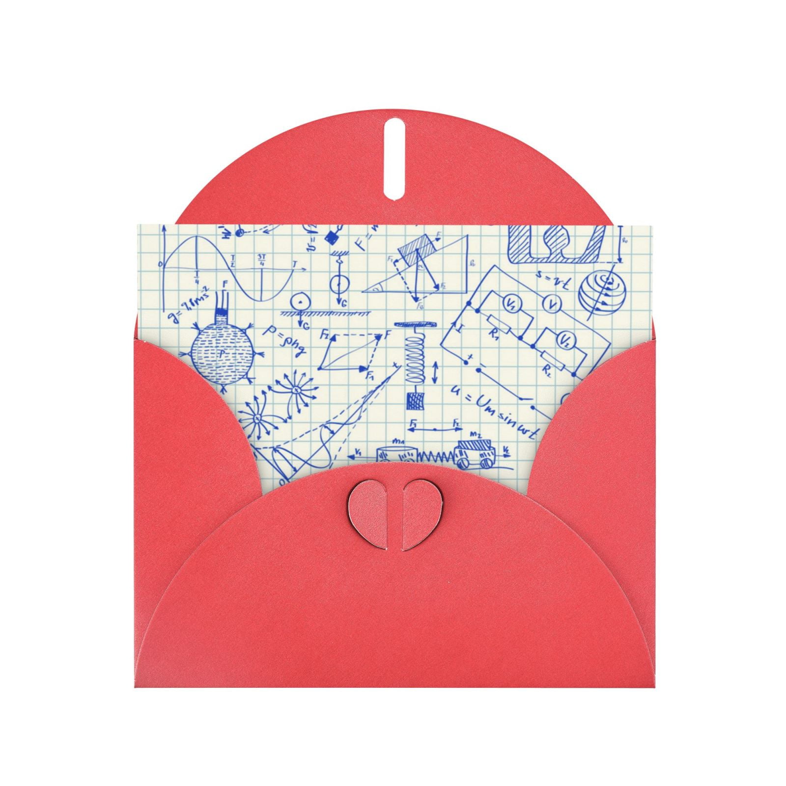 Love Physics Birthday Cards Blank Cards Greeting Card With Envelopes ...