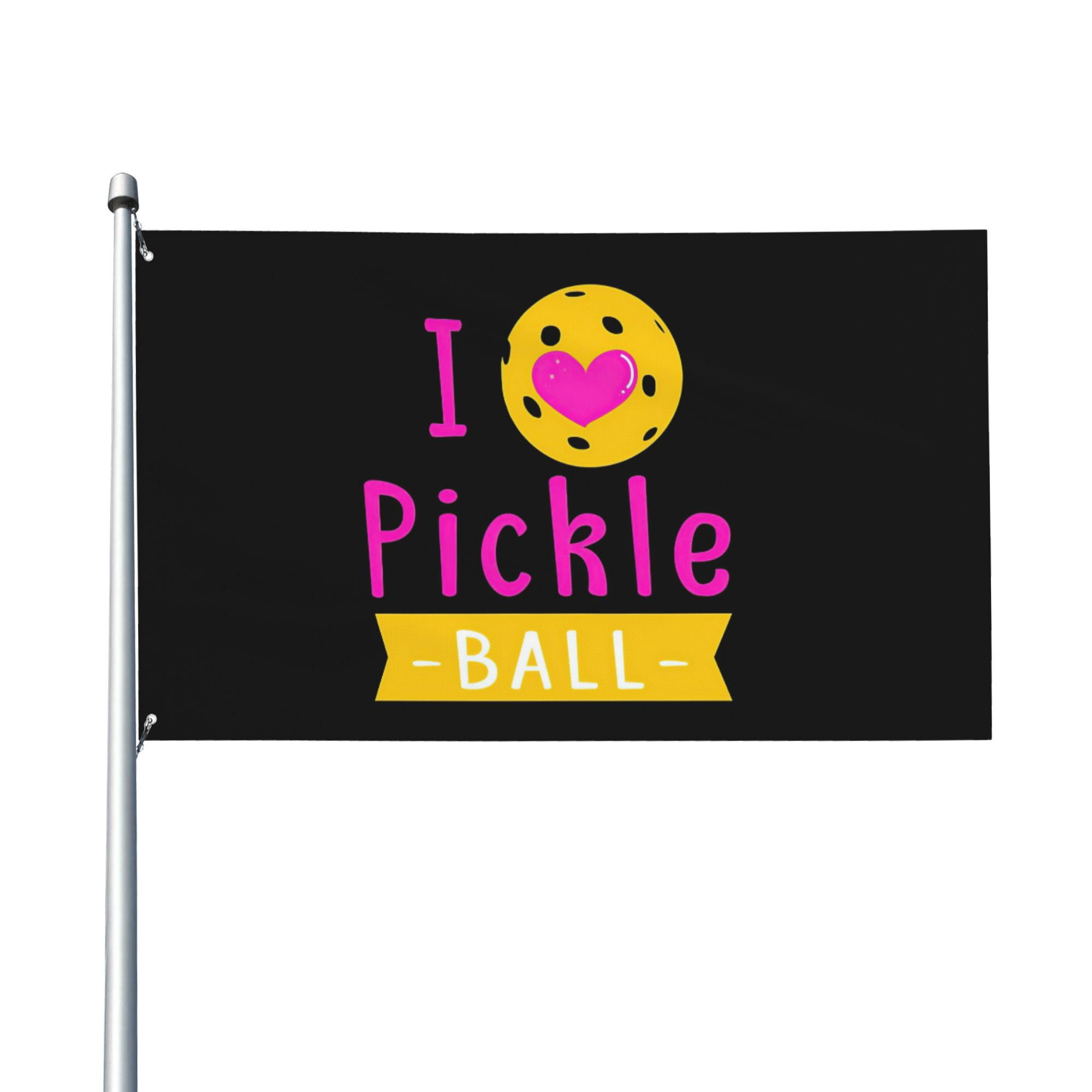 Love Pickleball Flag For Indoor Home House Decor Durable Garden Breeze ...