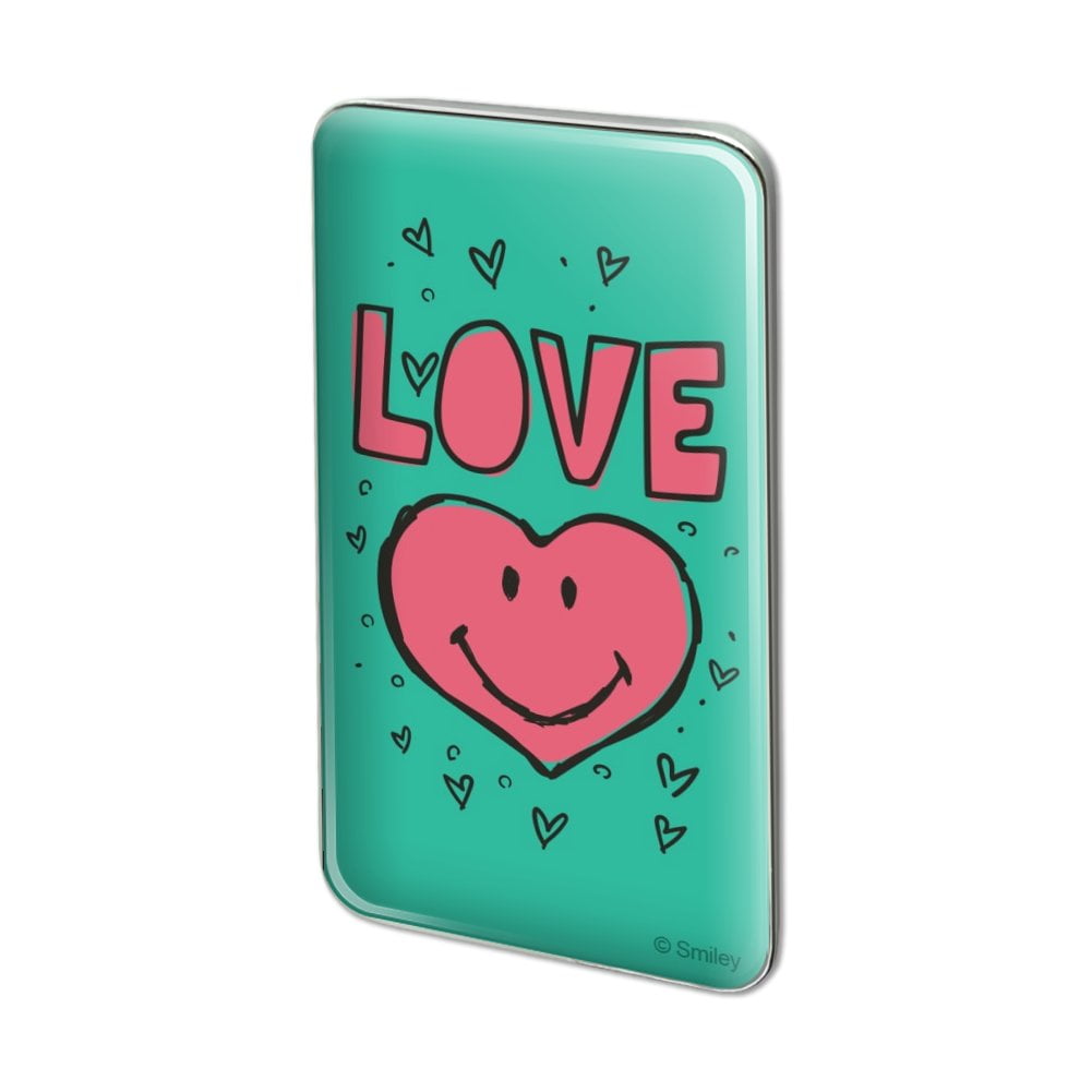 Love Pink Heart Shaped Smiley Face Metal Rectangle Lapel Hat Pin Tie ...