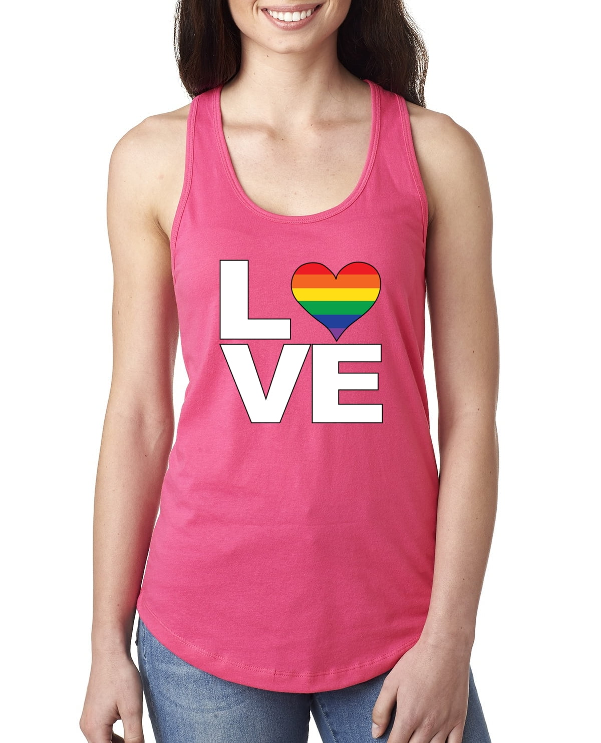 Love Rainbow Gay LGBT Lesbian Pride Month Parade Support | Womens LGBT ...