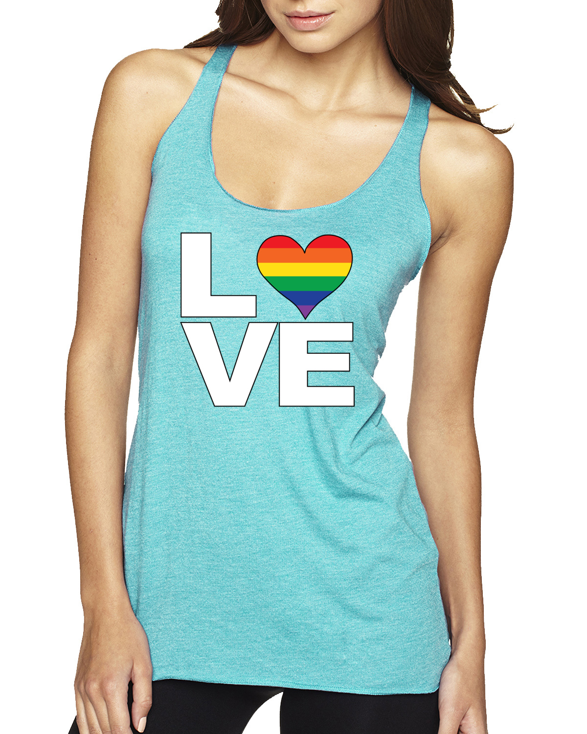 Love Rainbow Gay LGBT Lesbian Pride Month Parade Support | Womens LGBT ...