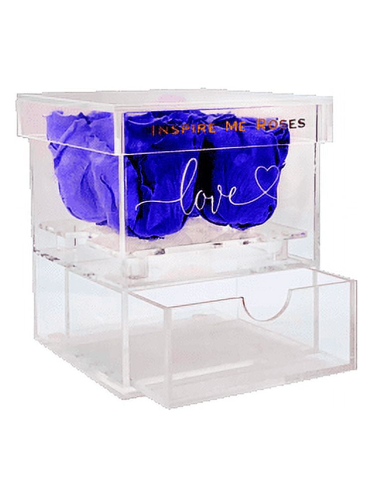 Love Royal Blue Jewelry Box - Small - Walmart.com