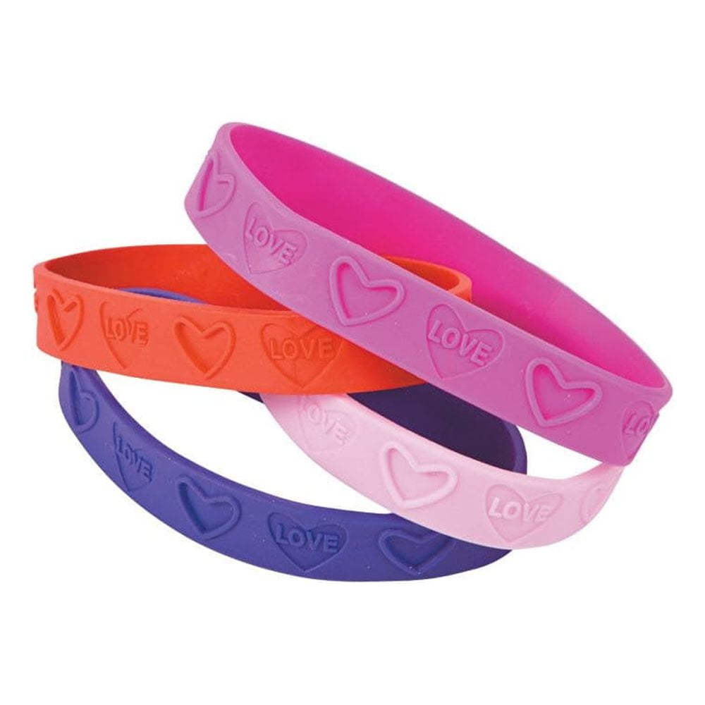 Love Rubber Bracelets - Walmart.com