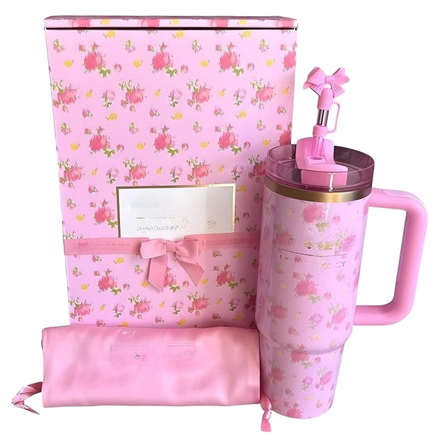 Love Shack Fancy Quencher 40 oz Quencher .0 with box.40oz with Handle ...