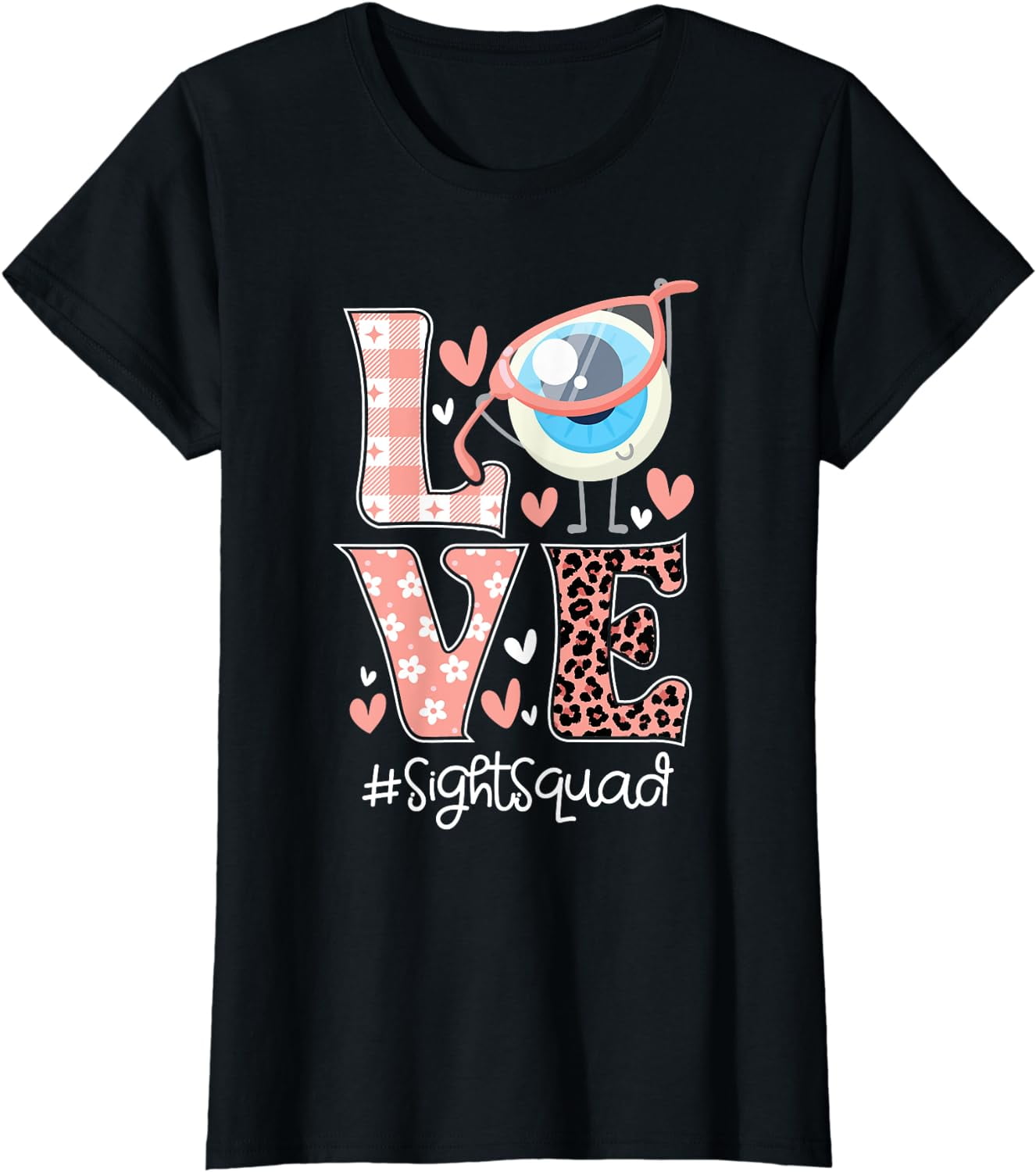 Love Sight Squad - Gnome Optometrist Optometry Eye Doctor T-Shirt ...