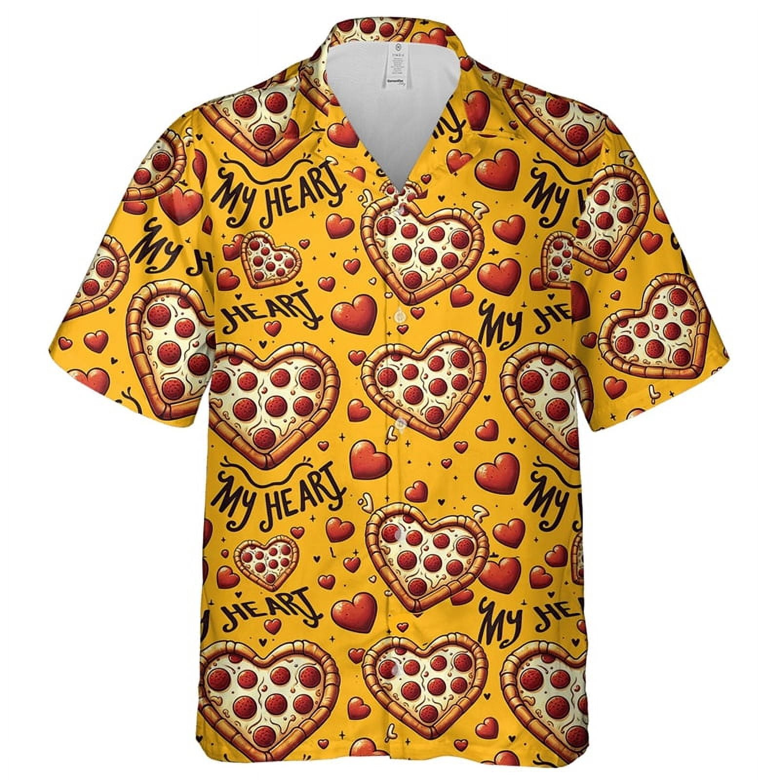 Love Snacks Cake 3D Printed Shirts For Men Clothes Donuts Chocolate Lover Beach Shirt Casual ...