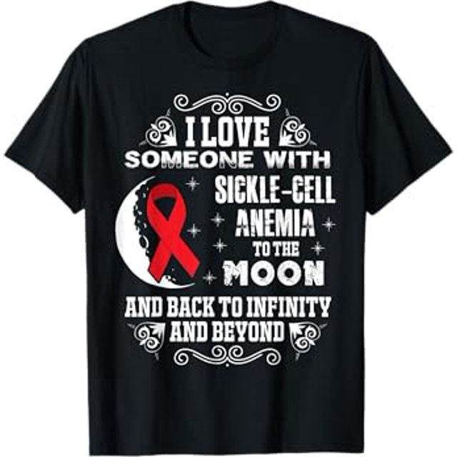 Love Someone- Sickle Cell Anemia Awareness Ribbon T-Shirt - Walmart.com