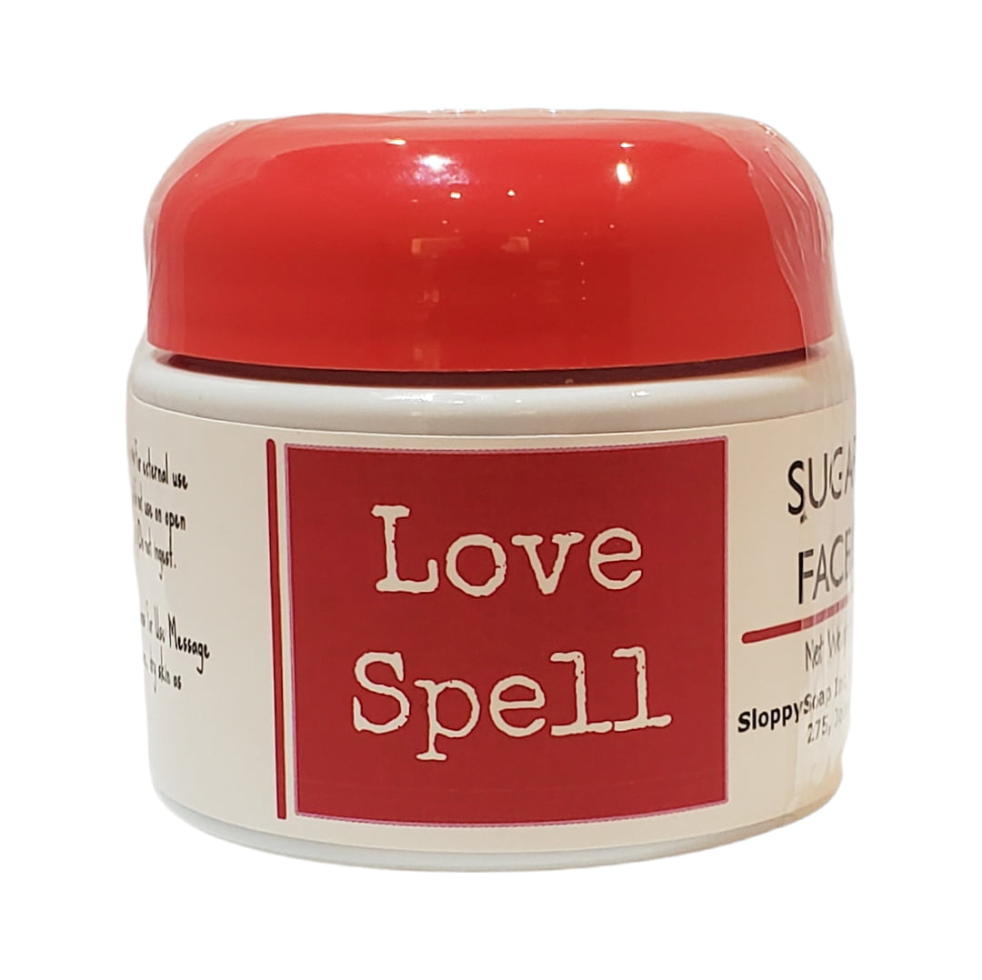Love Spell Sugar Scrub, Face and Body Exfoliating Treatment, Natural ...