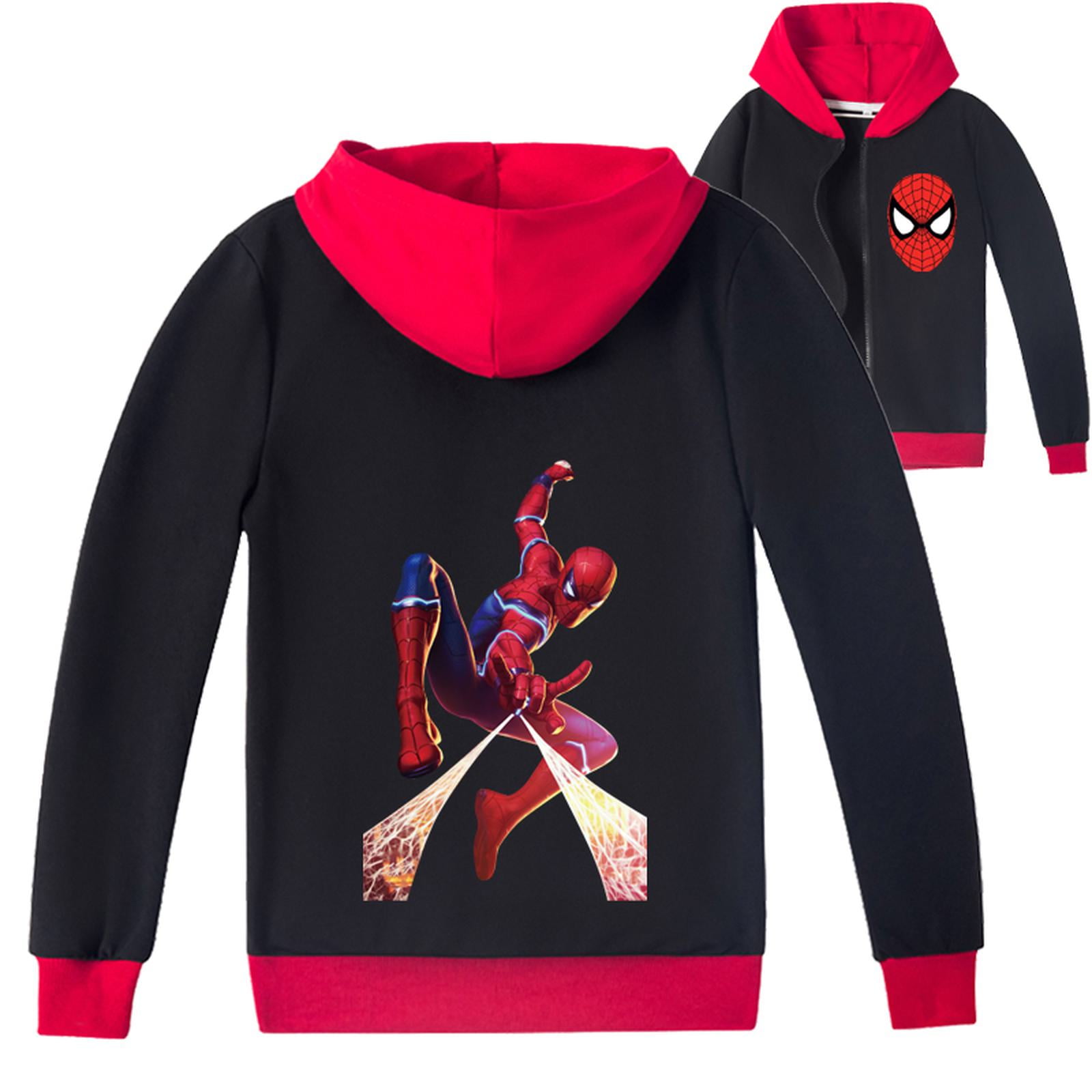 Love Spider Spider-Man Zip Jacket for Boys and Girls - Cool Superhero ...