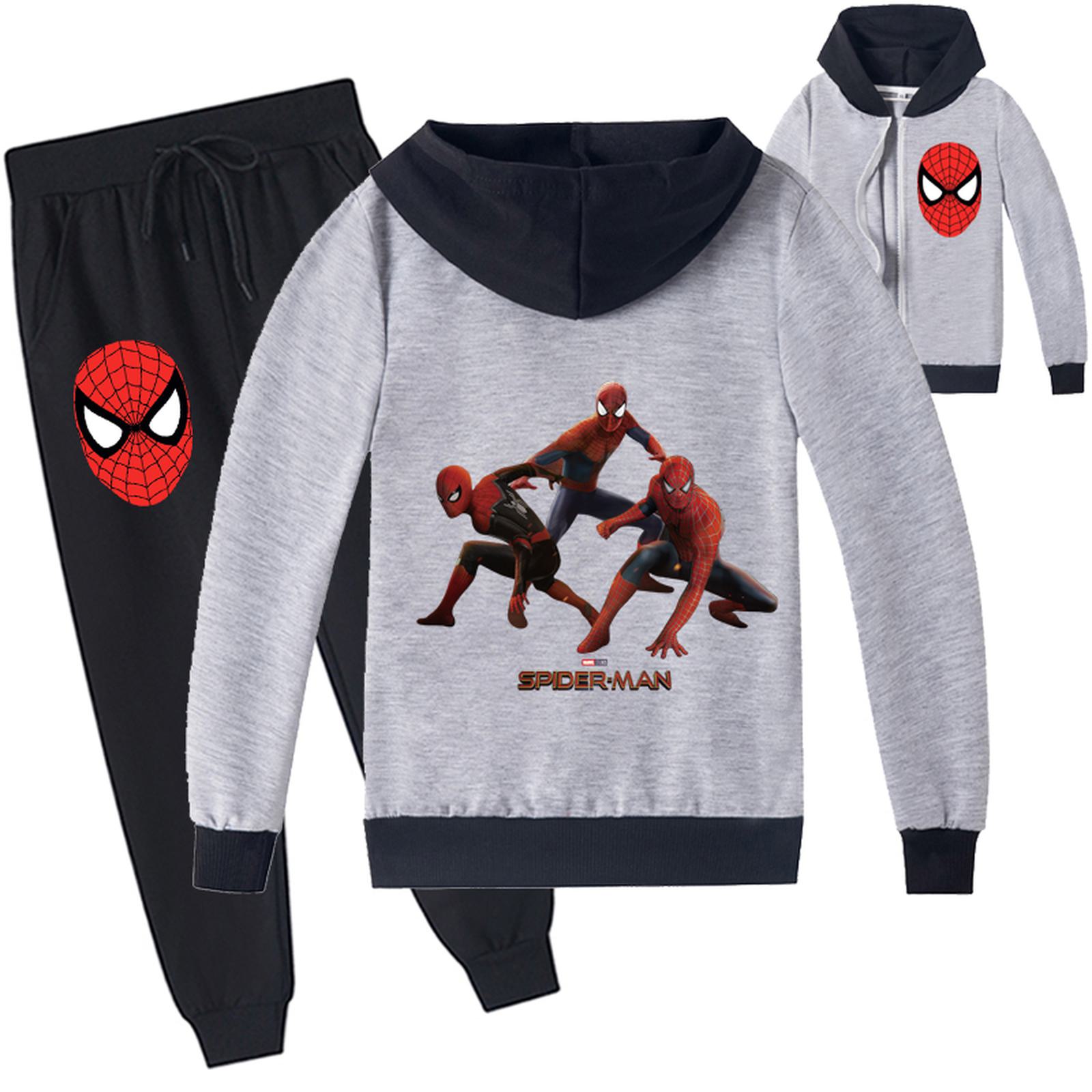 Love Spider Spider-Man Zip-Up Set for Kids - Stylish and Fun Outfit for ...