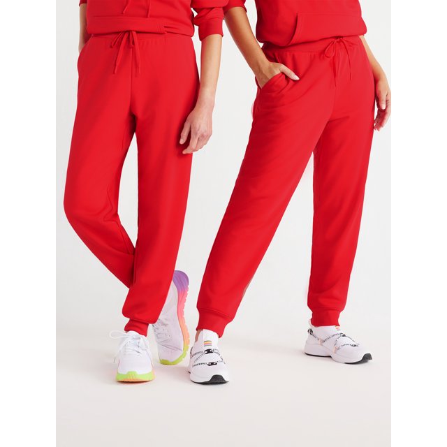 Love & Sports All Gender Fleece Jogger Pants, 28” Inseam, Sizes XS-XXXL ...