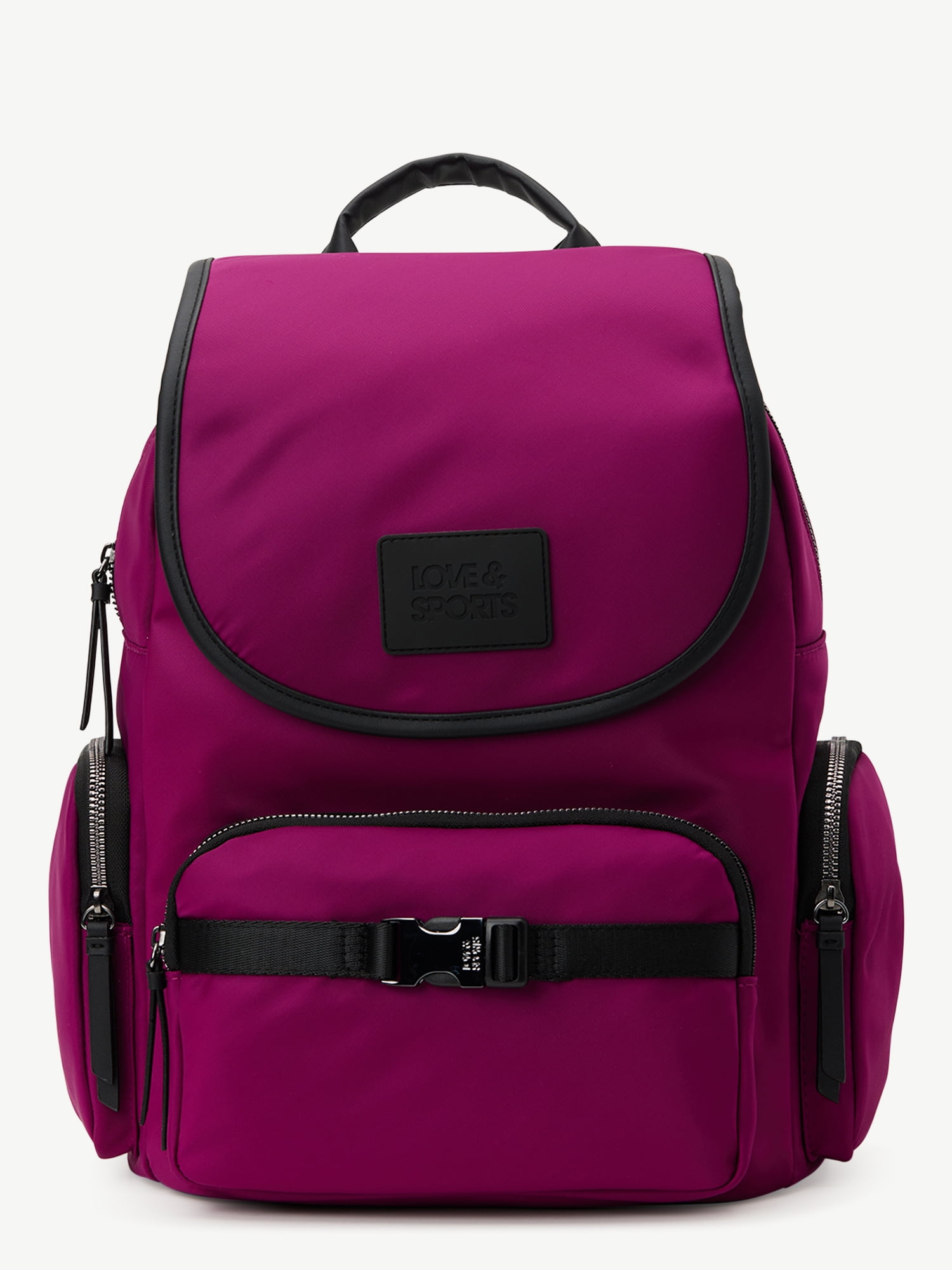 Love & Sports Women's Louie Backpack, Berry Bright - Walmart.com
