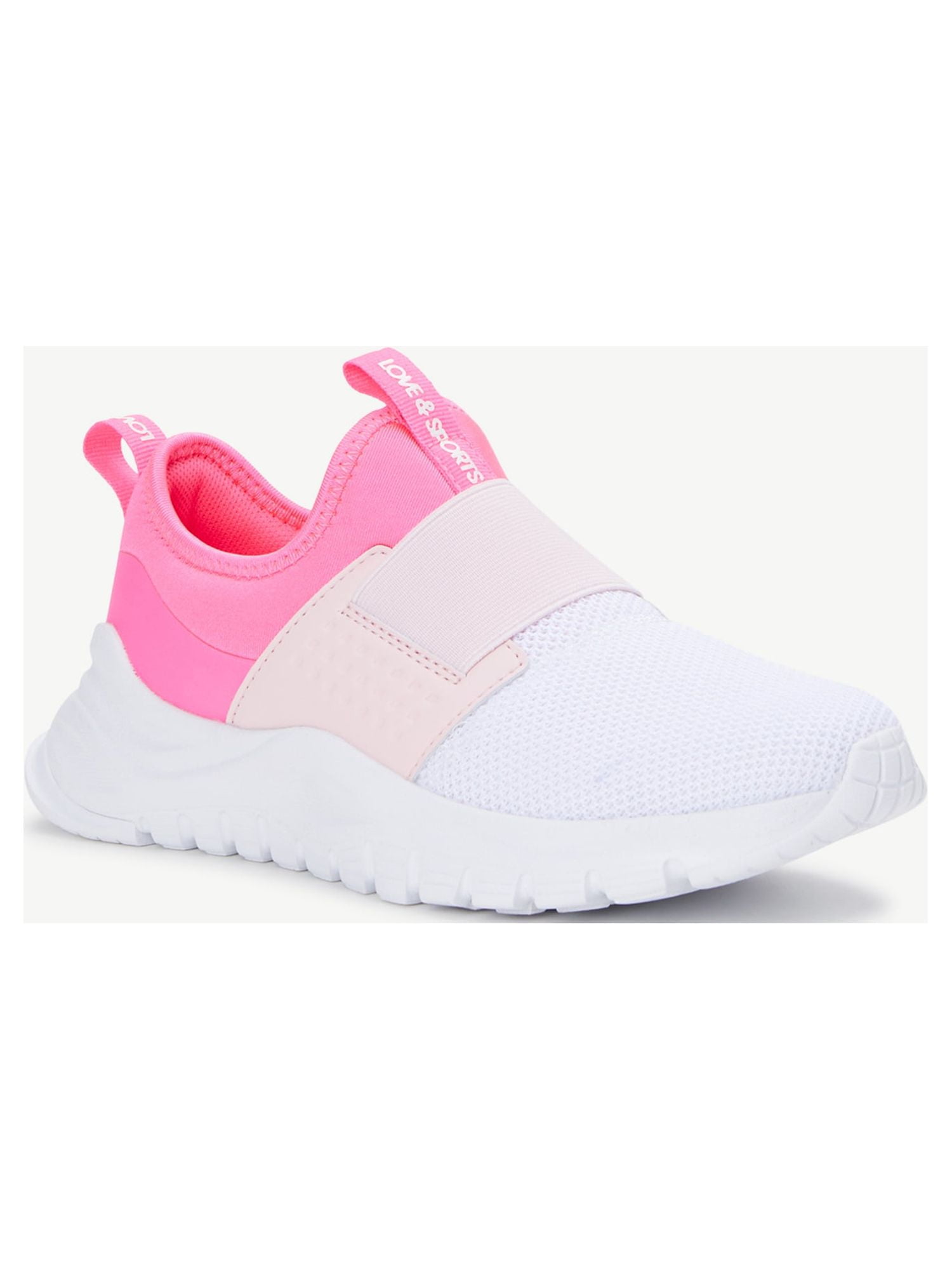 Love & Sports Women's Slip-on Colorblocked Athletic Sneakers - Walmart.com