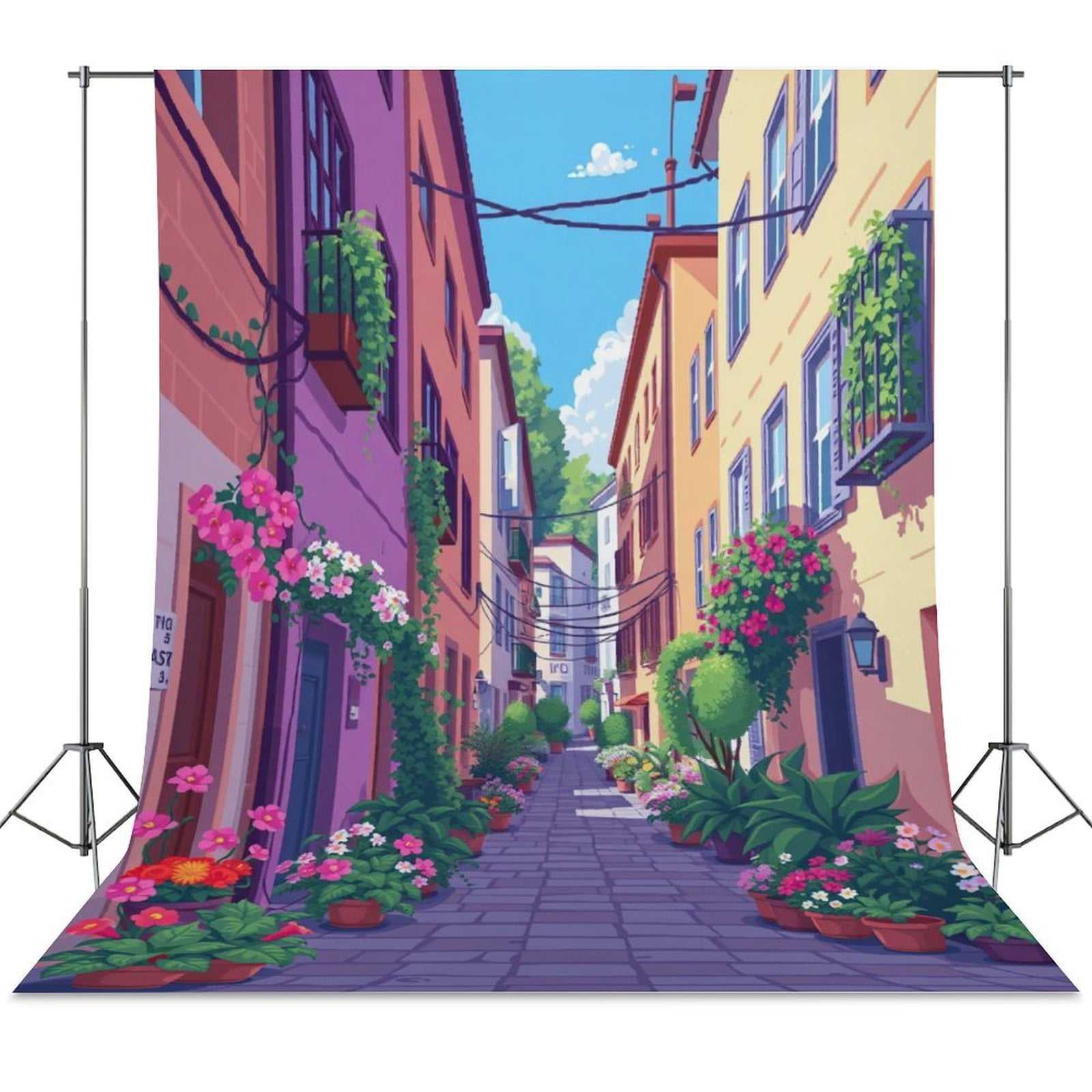 Love Street Decorations BackdropPortrait Photography Background ...