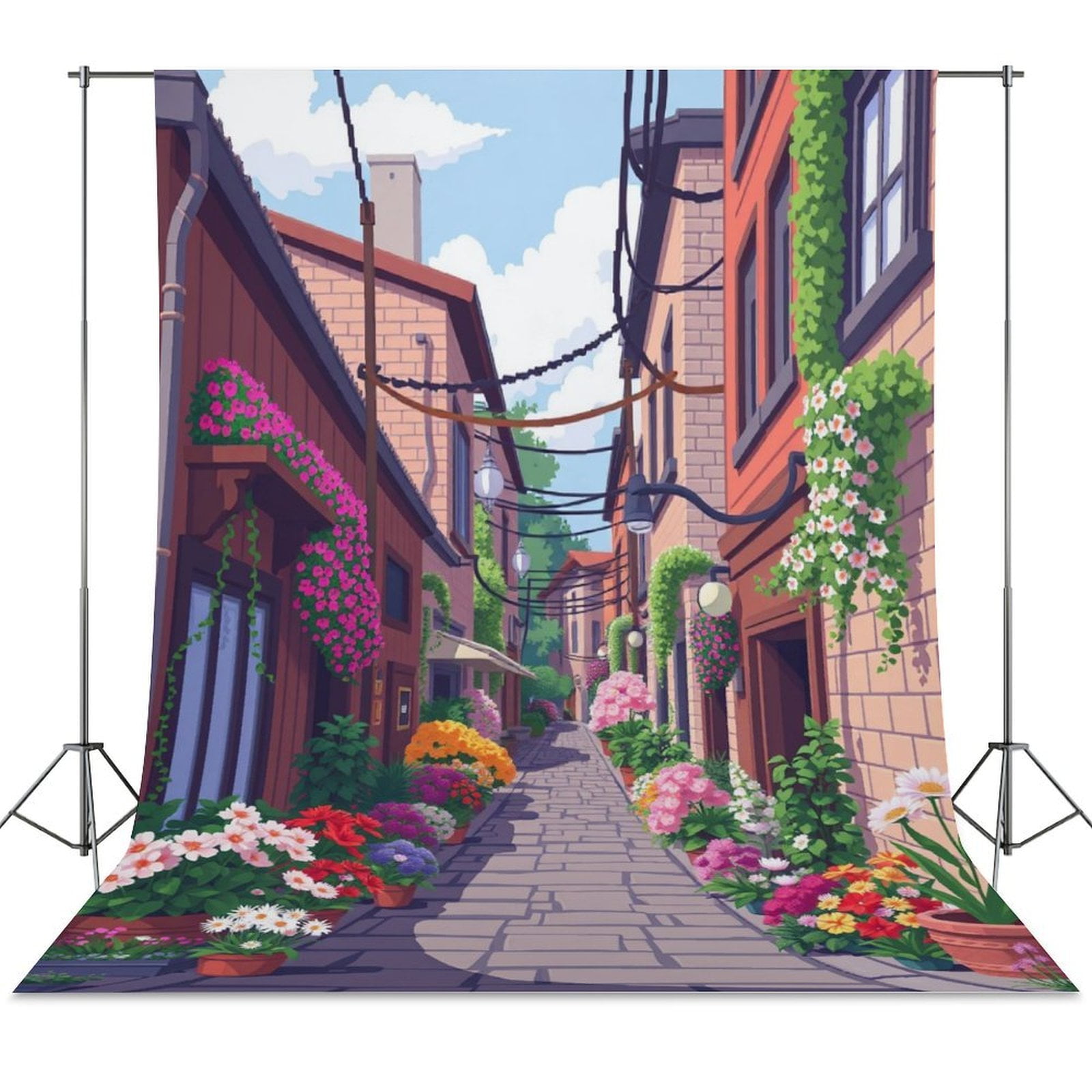 Love Street Decorations BackdropPortrait Photography Background ...