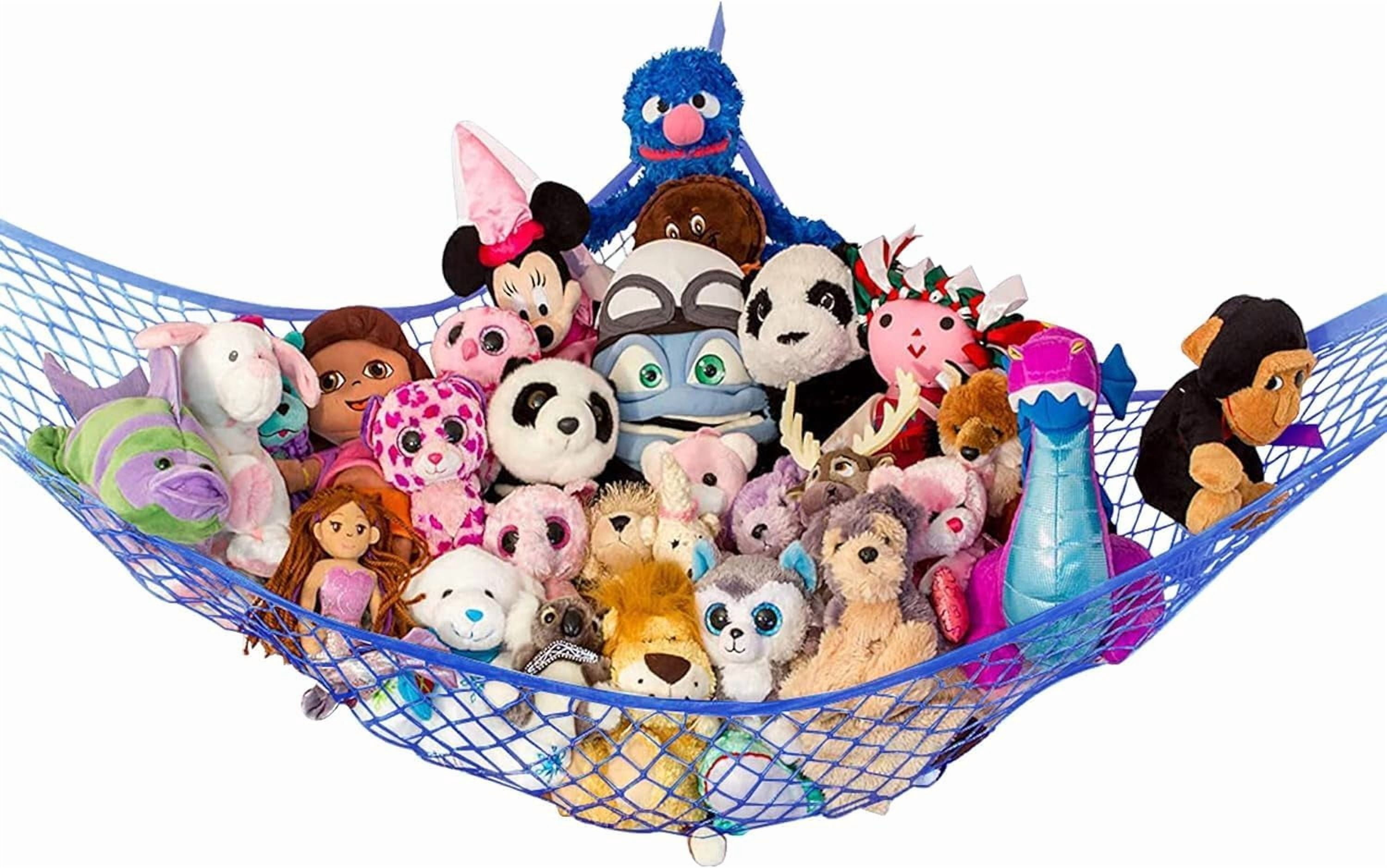Love Stuffed Animal Storage Net Hammock, Nursery Hanging Organizer ...