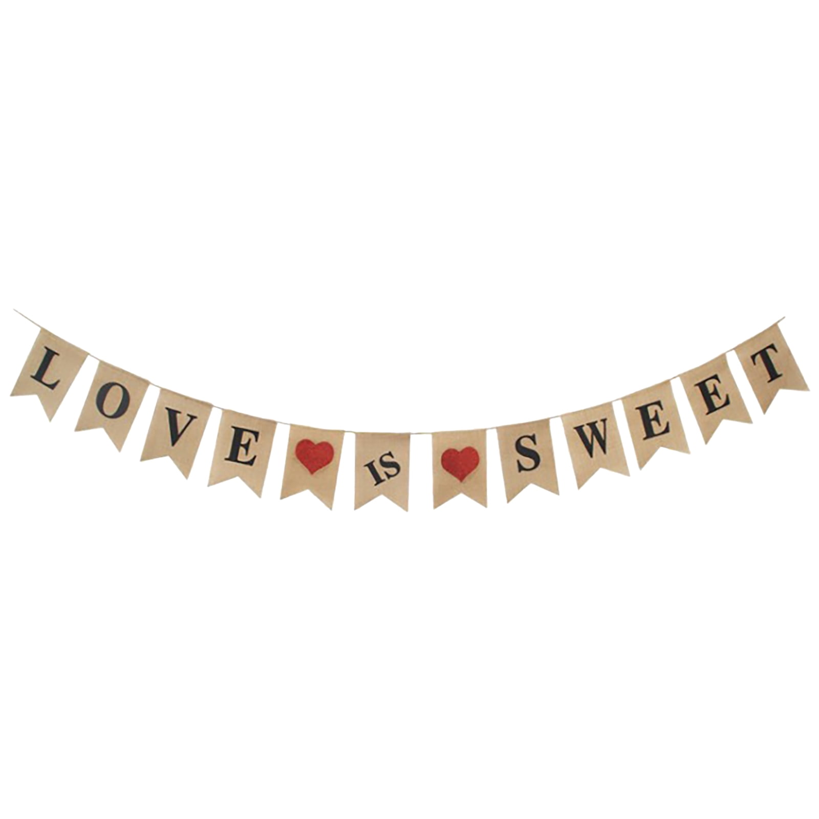 Love Sweet Flag Raising Banner Valentine's Day Flag Raising Decoration ...