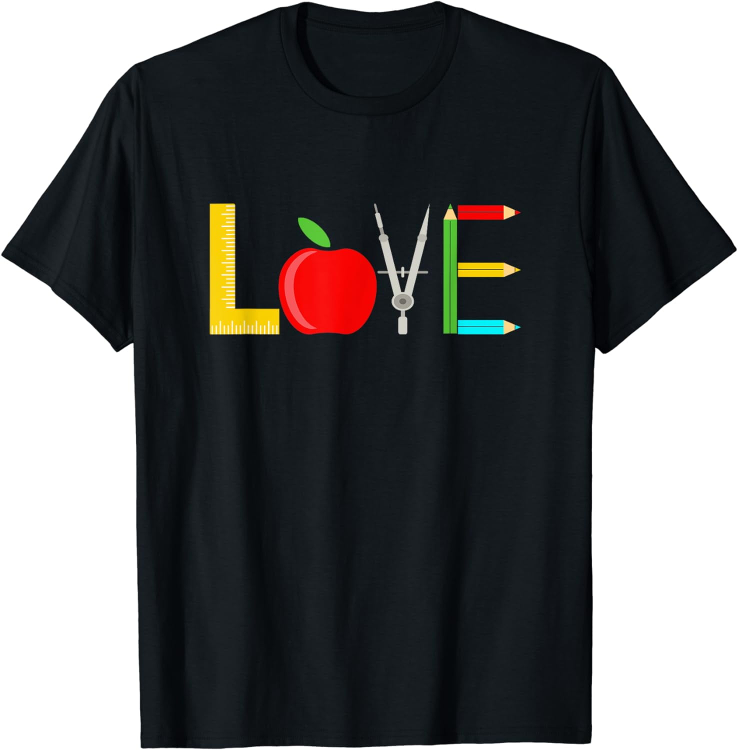 Love - Teacher Appreciation T-Shirt - Walmart.com