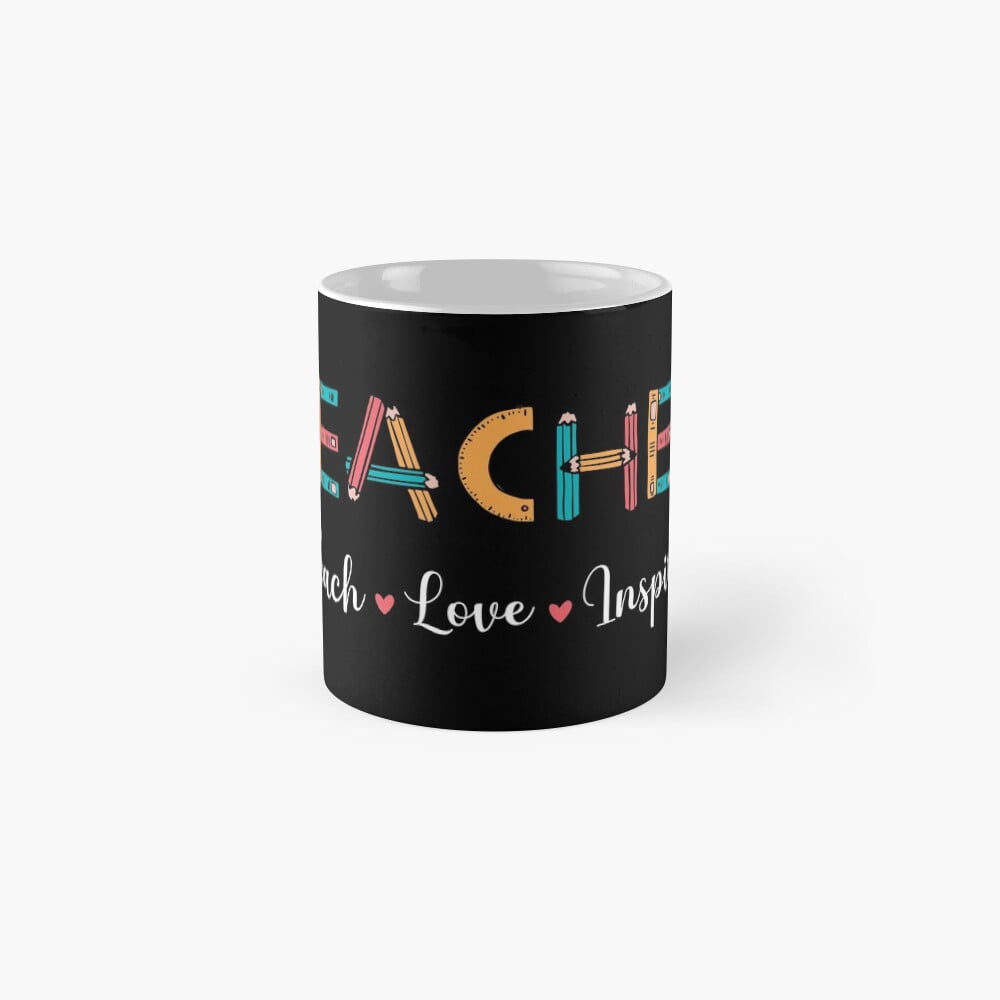 Love Teaching In School Quote Teacher Appreciation Gift Idea For ...