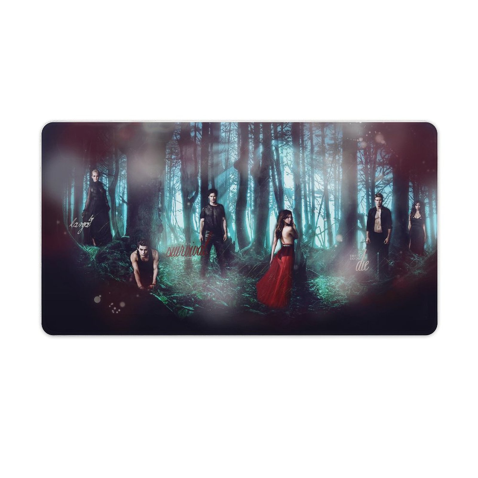 Love The Vampire Diaries Mouse Pad Extended Gaming No-sliped Large Desk ...