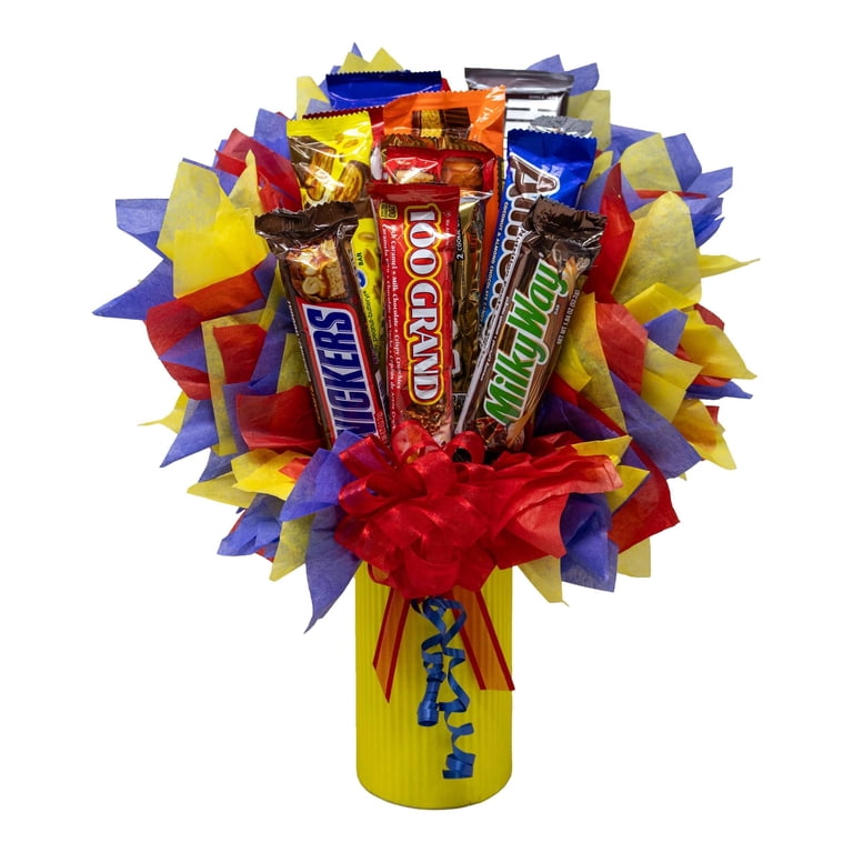 Make A Candy Bar Arrangement Candy Bouquet In College Station, TX
