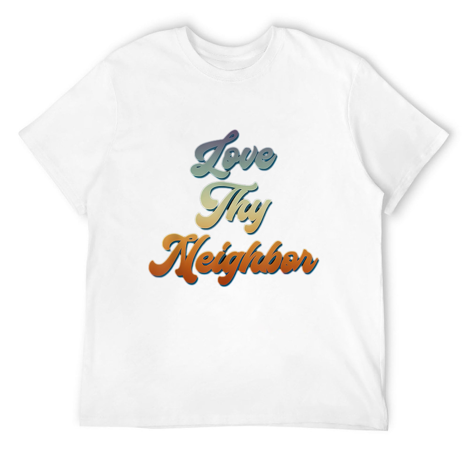 Love Thy Neighbor Designs Spread Kindness T-Shirt White 4X-Large ...