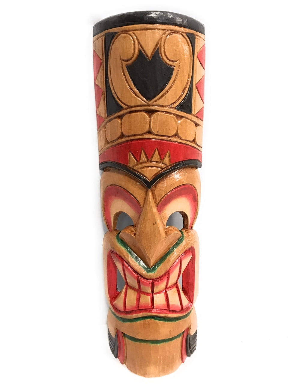 Love Tiki Mask 20" - Hand Carved & Painted | #dpt514350b - Walmart.com