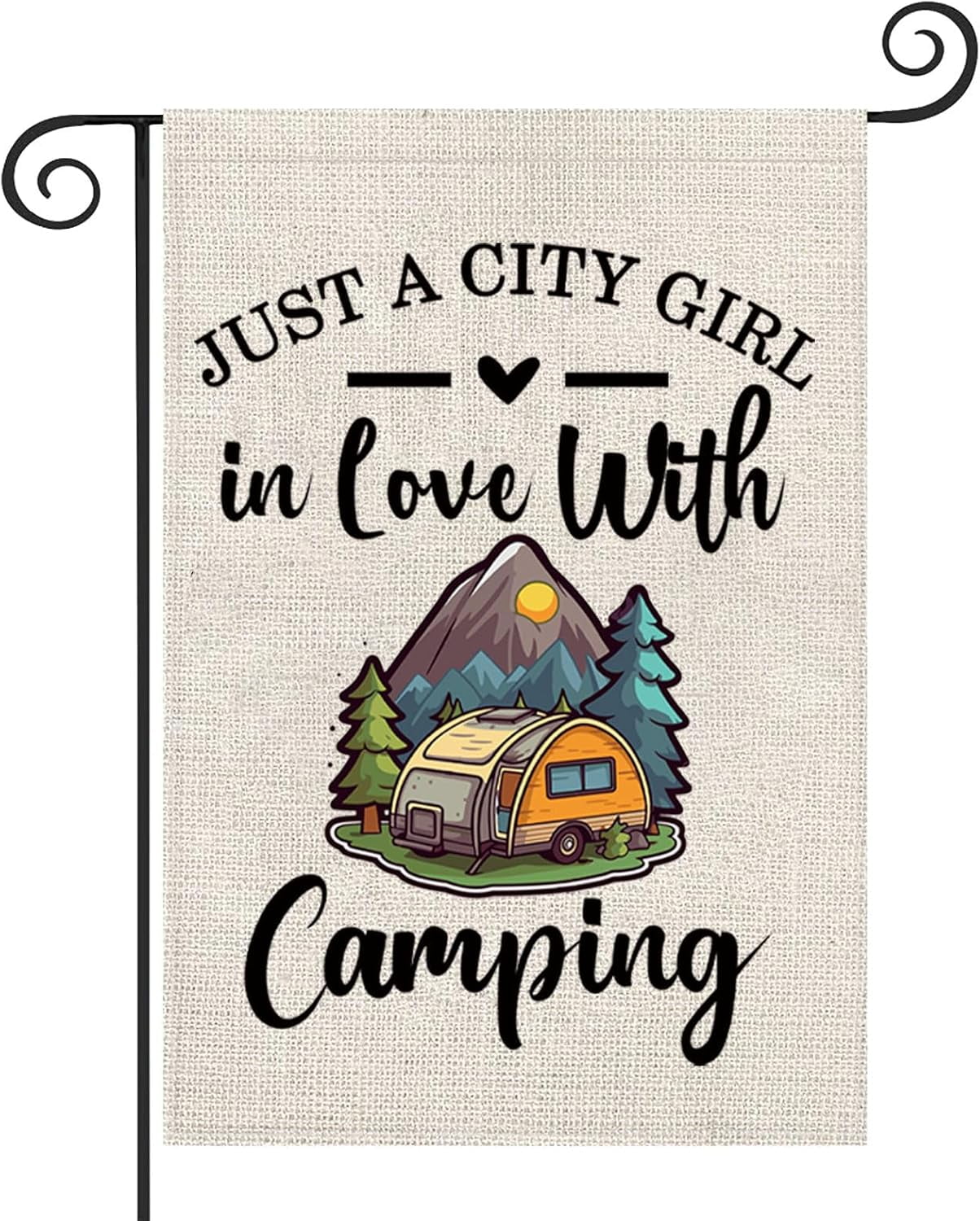 Love To Camp RV Outside Flag Just A City G*rl in Love With Camping ...