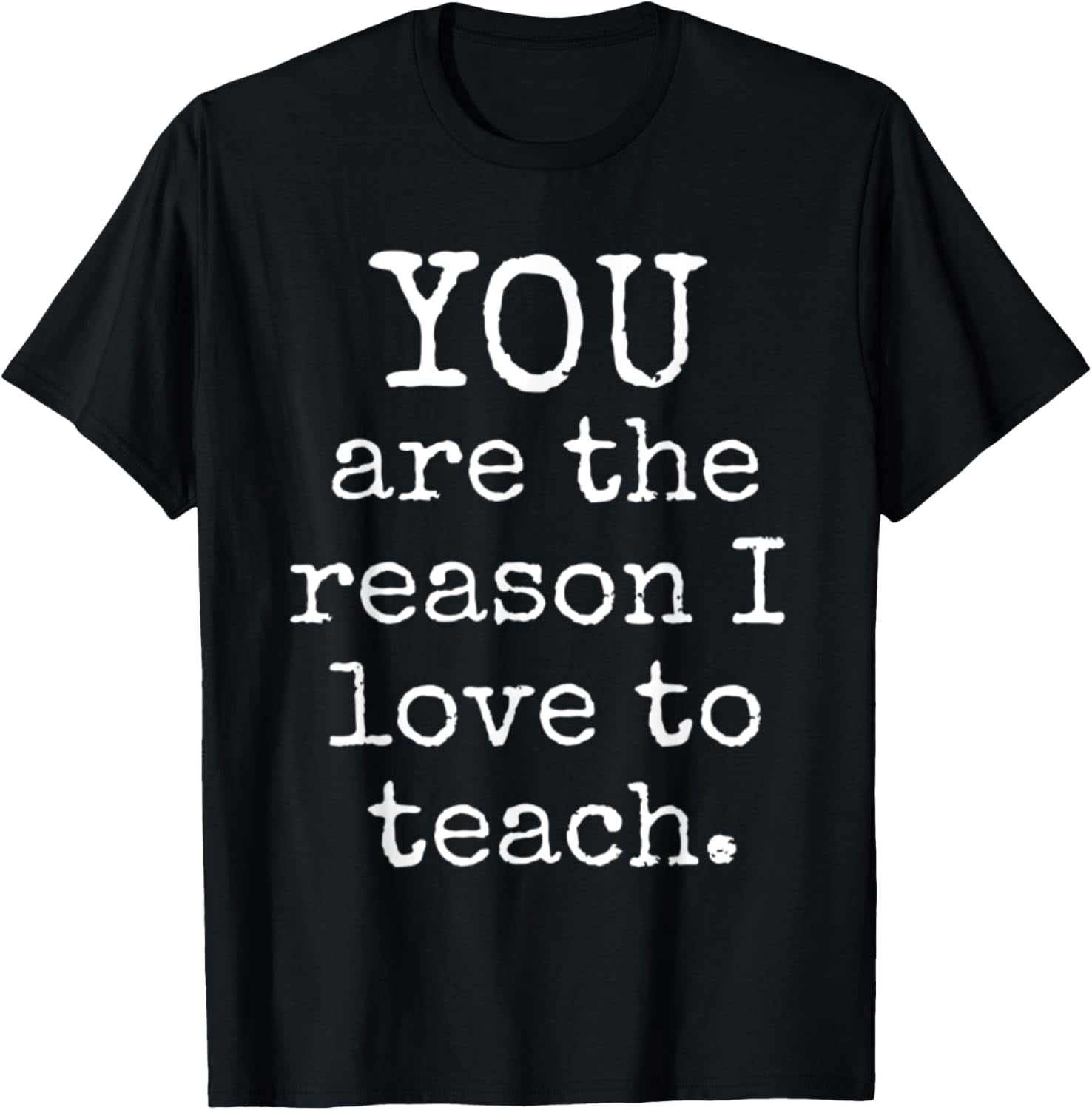Love To Teach Positive Affirmation Kind Motivational Teacher T-Shirt men and women can wear ...