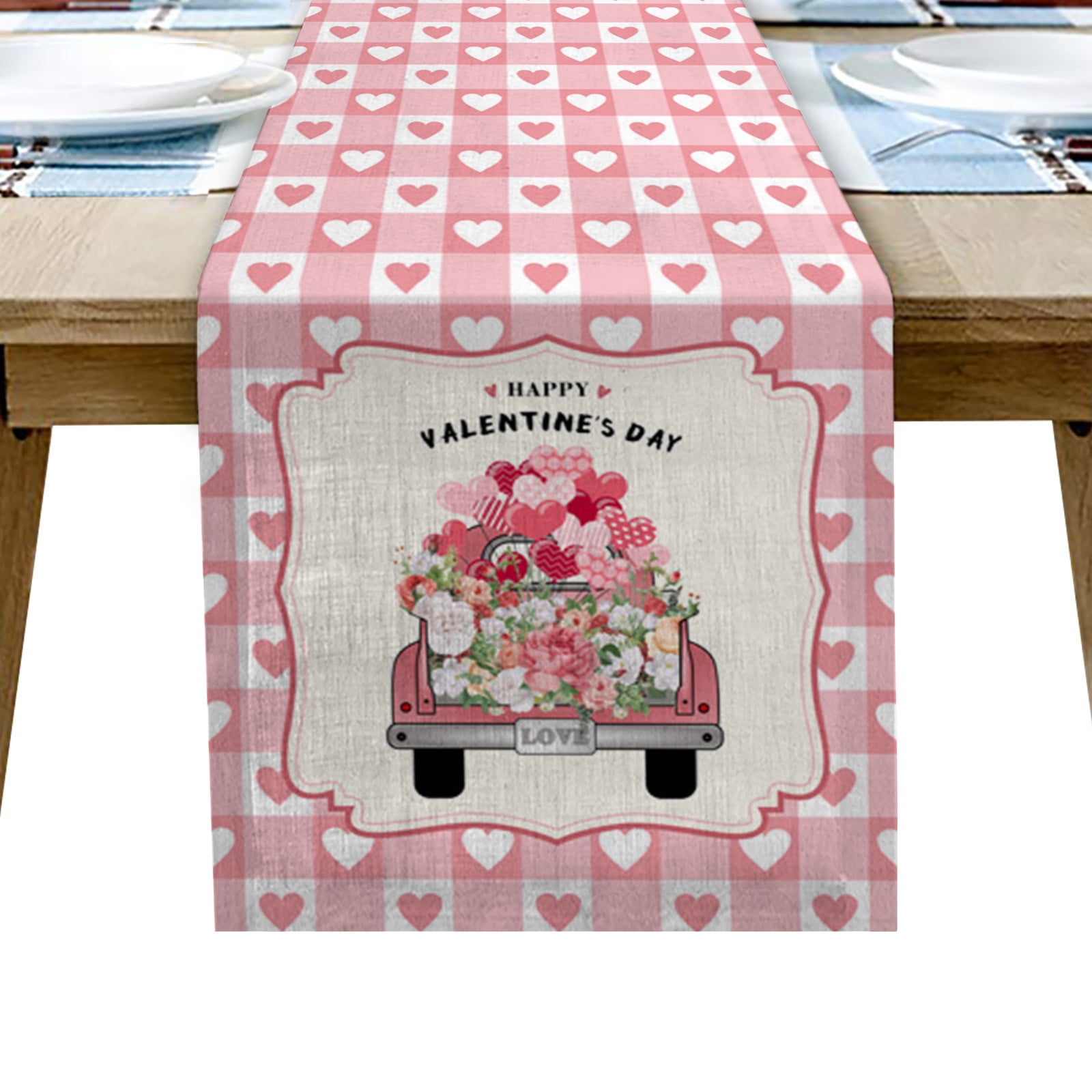Love Tree Vintage Background Table Runner Luxury Hotel Wedding r Table ...