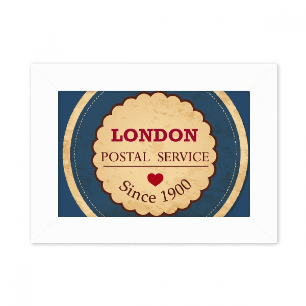 Love UK London Britian England Stamp Photo Mount Frame Picture Art ...