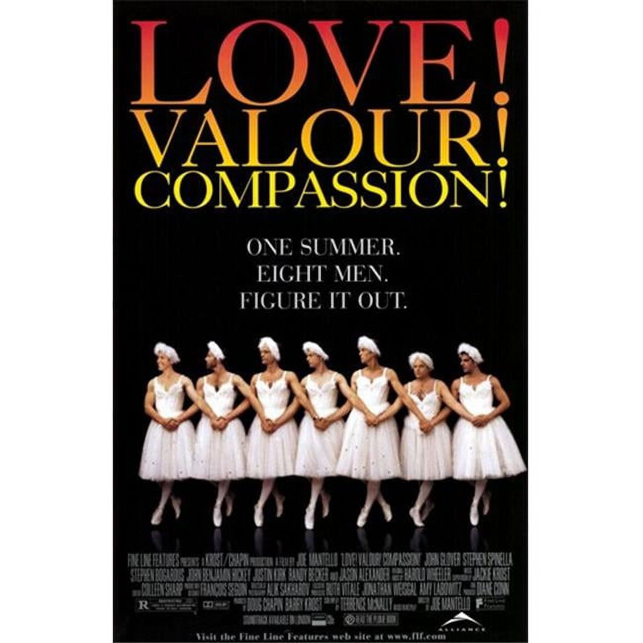 Love Valour Compassion Movie Poster - 11 x 17 in. - Walmart.com
