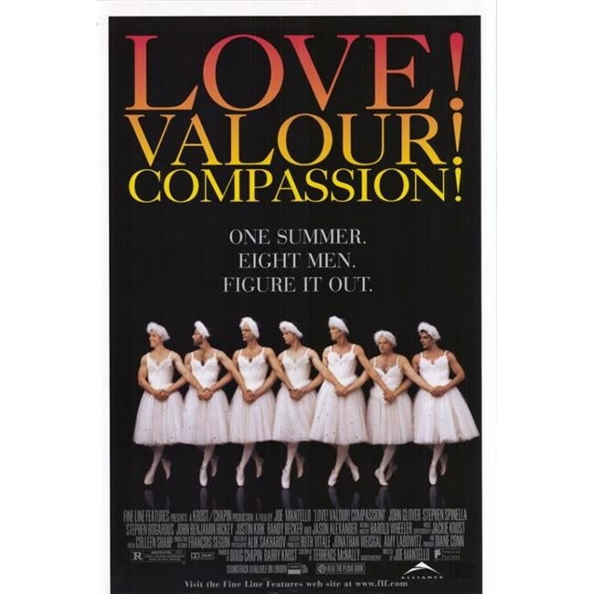 Love Valour Compassion Movie Poster - 27 x 40 in. - Walmart.com