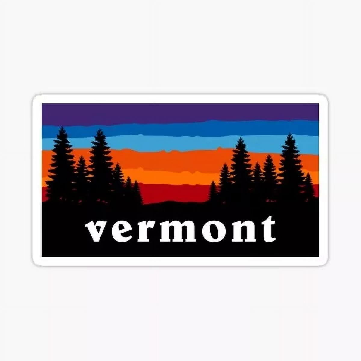 Love Vermont State Park Landscape Camp Travel Hiking Nature Sticker ...