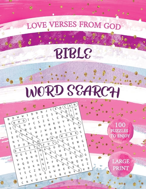 Love Verses From God - Bible Word Search, (Paperback) - Walmart.com