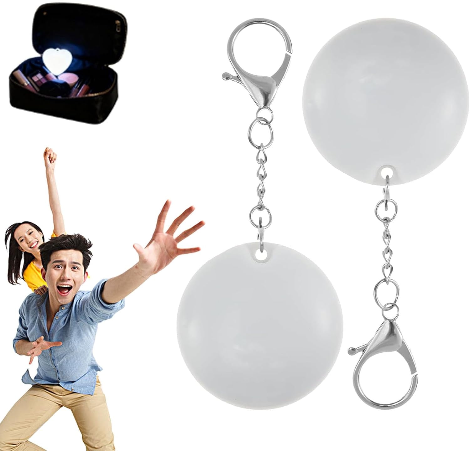 Love Wallet Tote Bag Touch Sensing Light | Heart Bag Lamp with Motion ...