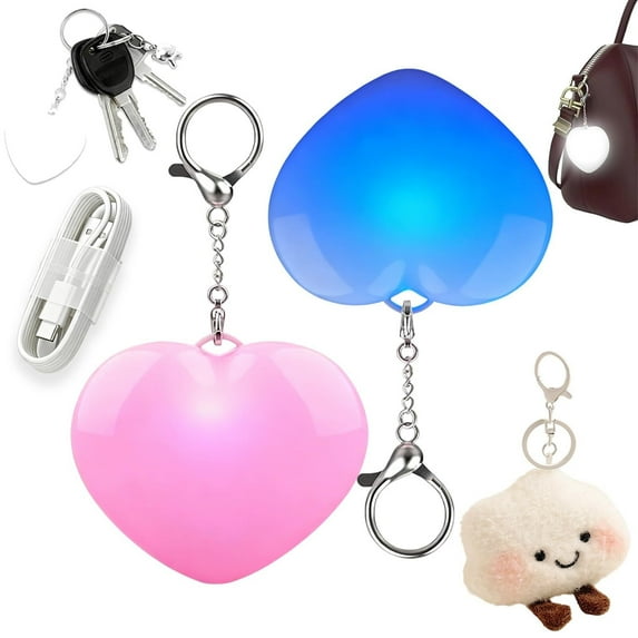 Love Wallet Tote Bag Touch Sensing Light, Heart Shape Touch Sensor ...