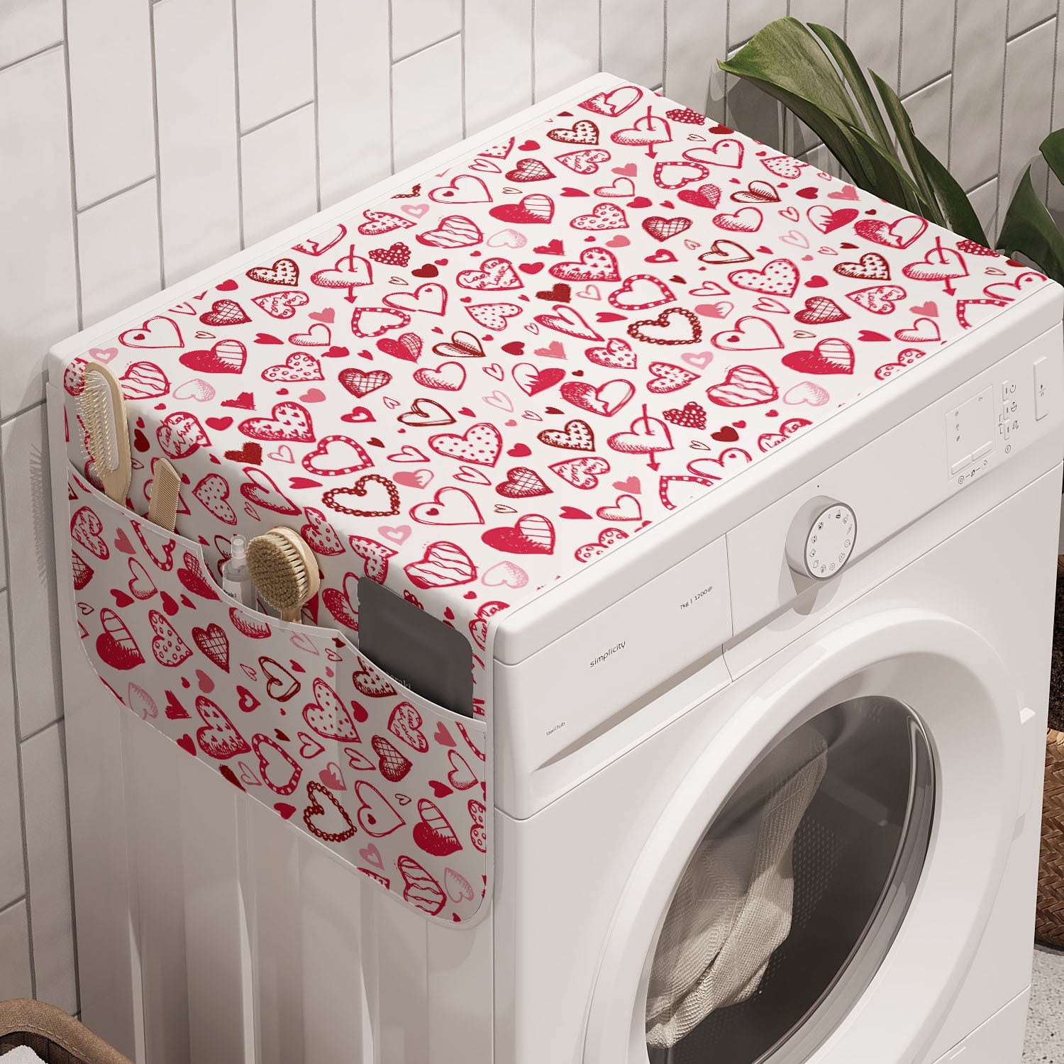 Love Washing Machine Organizer, Valentine Hearts Gatherings Engagement ...