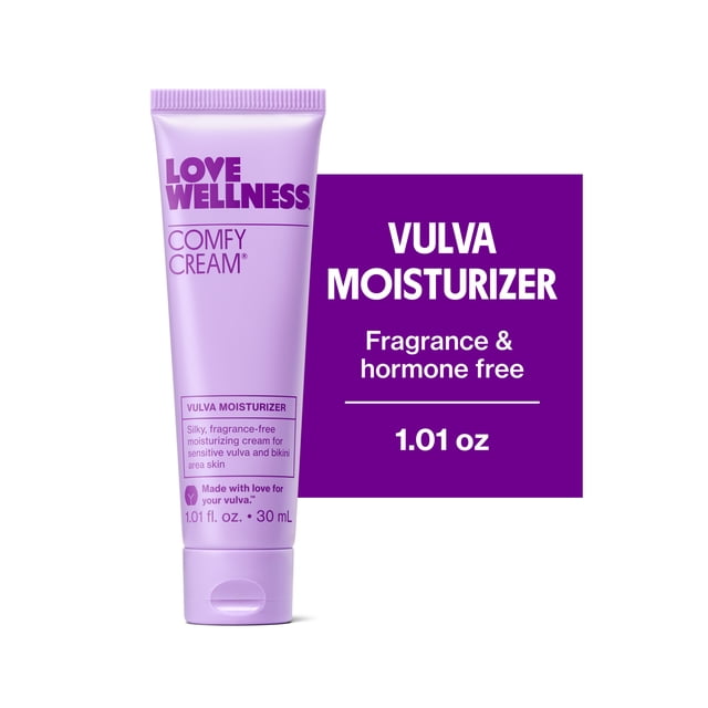 Love Wellness Comfy Cream, Vulva Moisturizer, 1 oz - Walmart Business ...