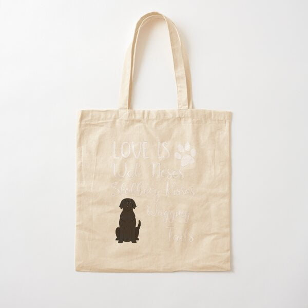 Love Is Wet Noses Slobbery Kisses Wagging Tails Black Labrador ...